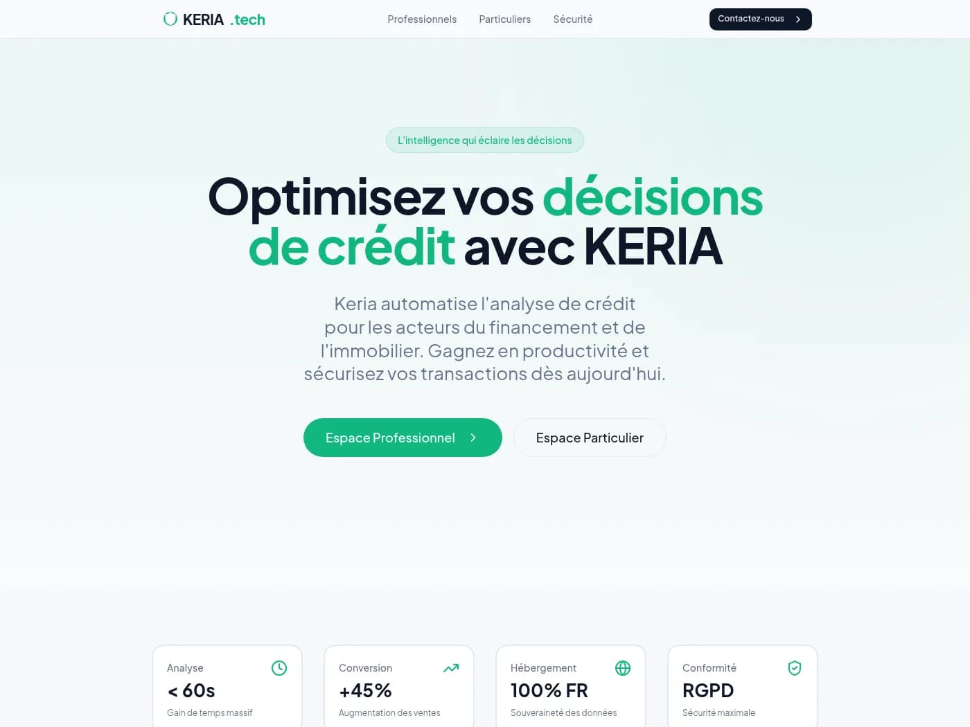 Keria.tech Revamp
