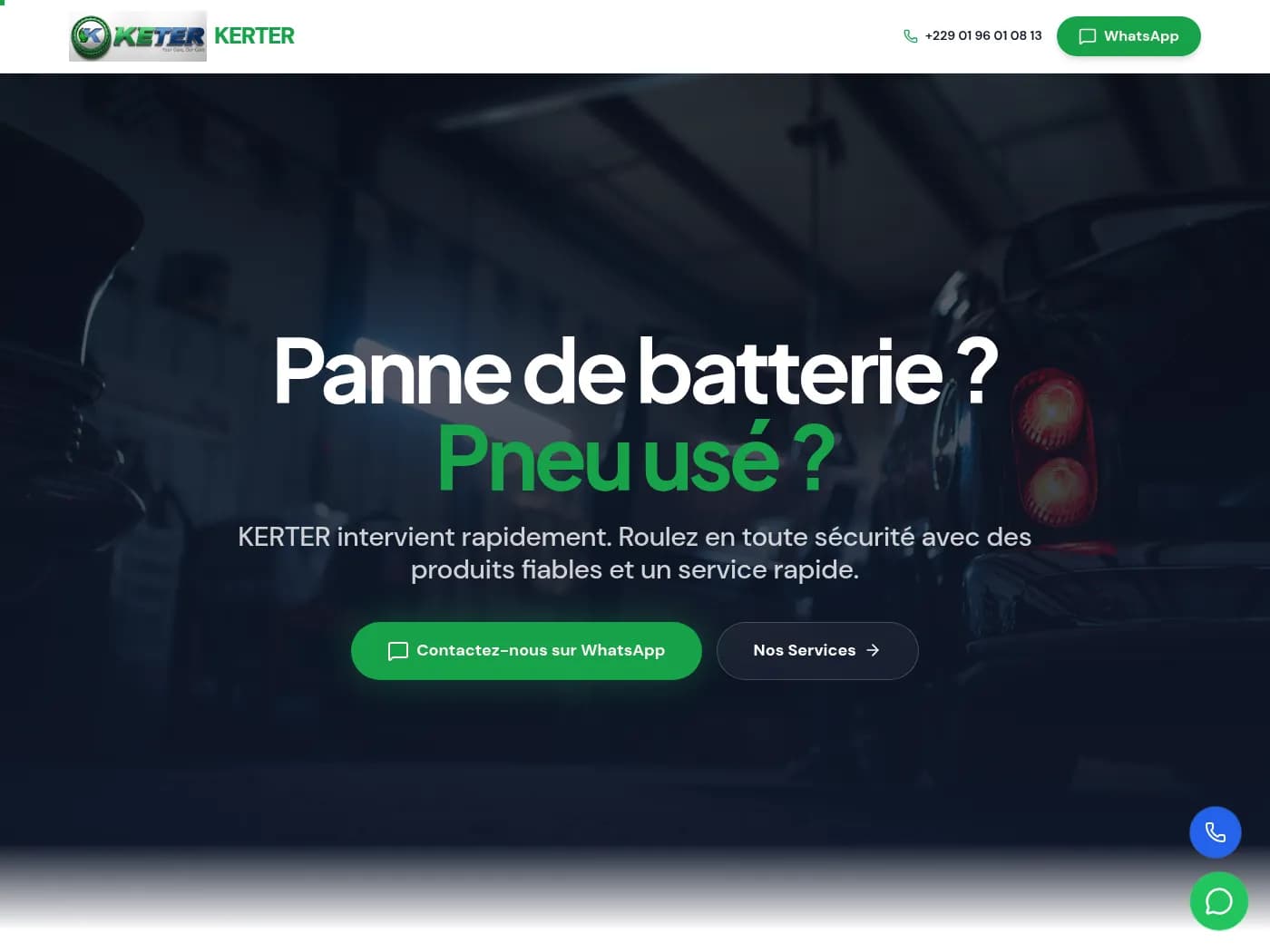 KERTER Auto Service Web