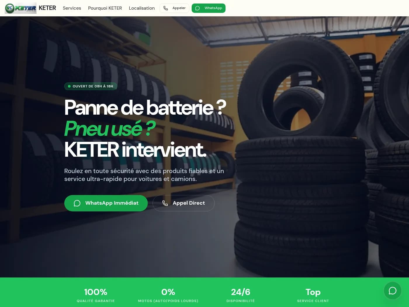 KETER Auto Service Web
