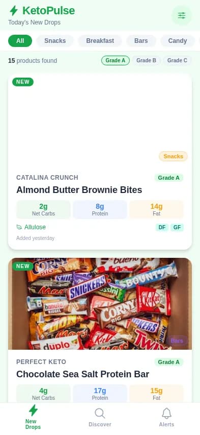 KetoPulse Discovery App