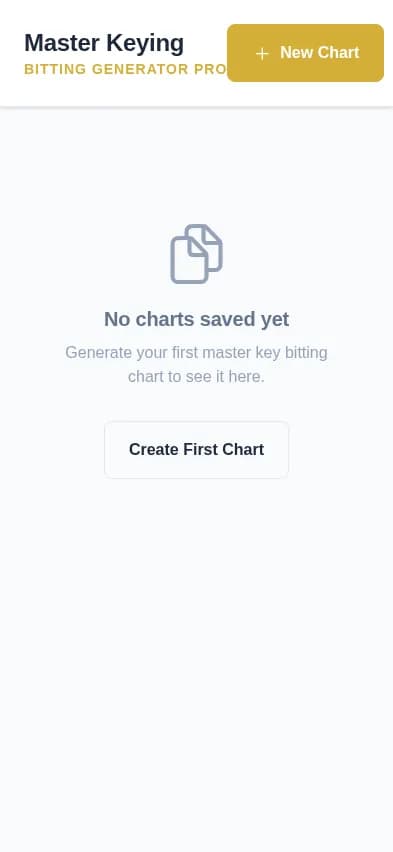 Master Key Bitting Generator