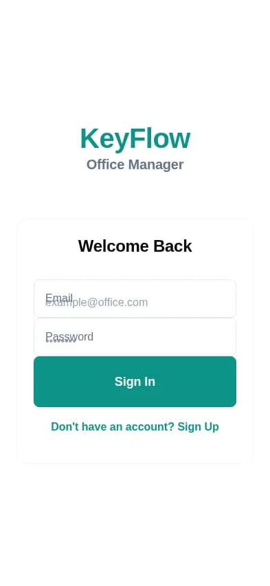 KeyFlow Office Manager