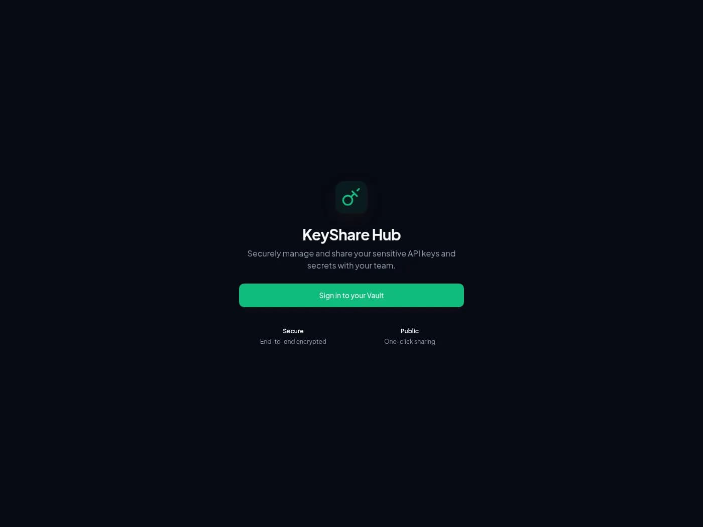 KeyShare Hub