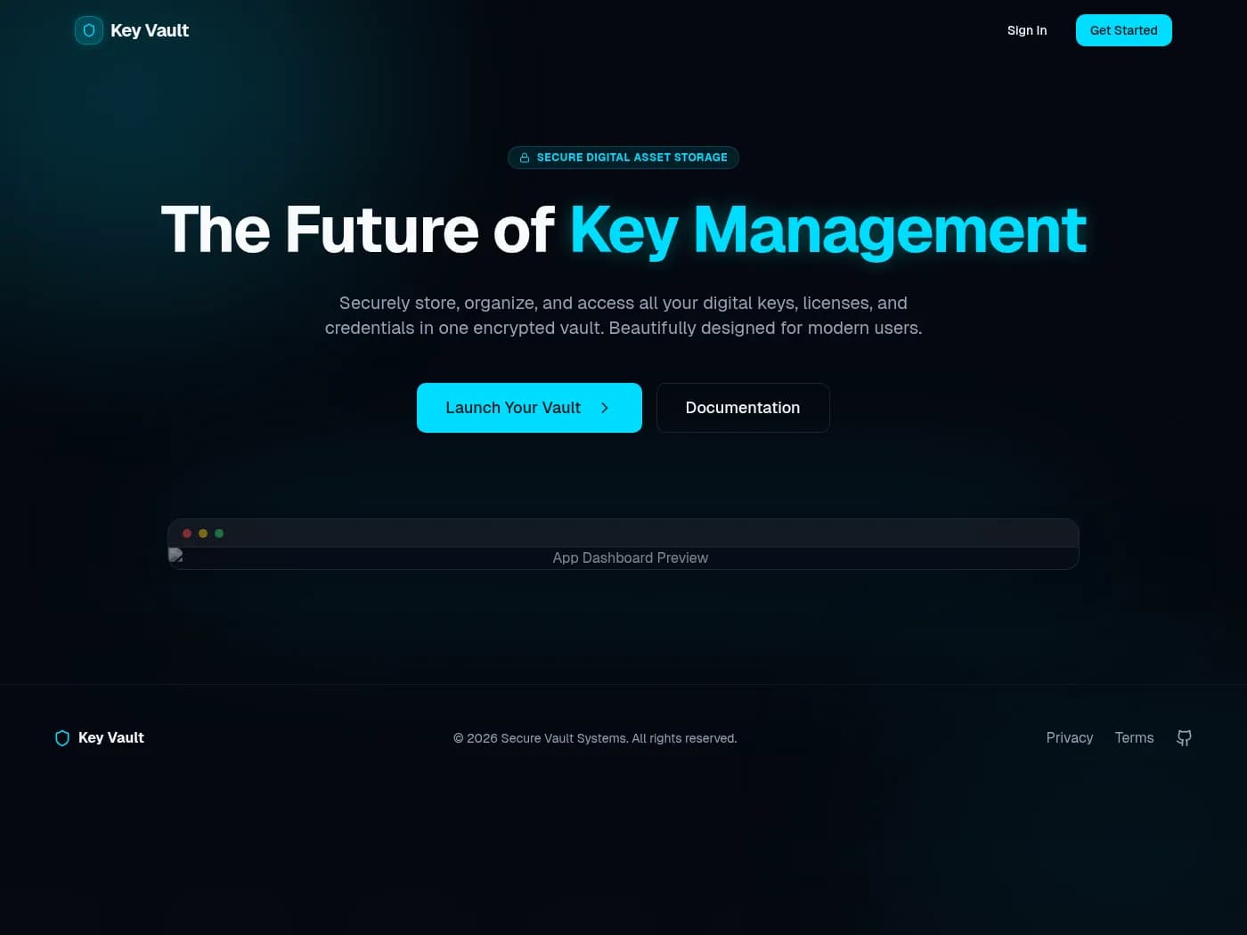Key Store Web App