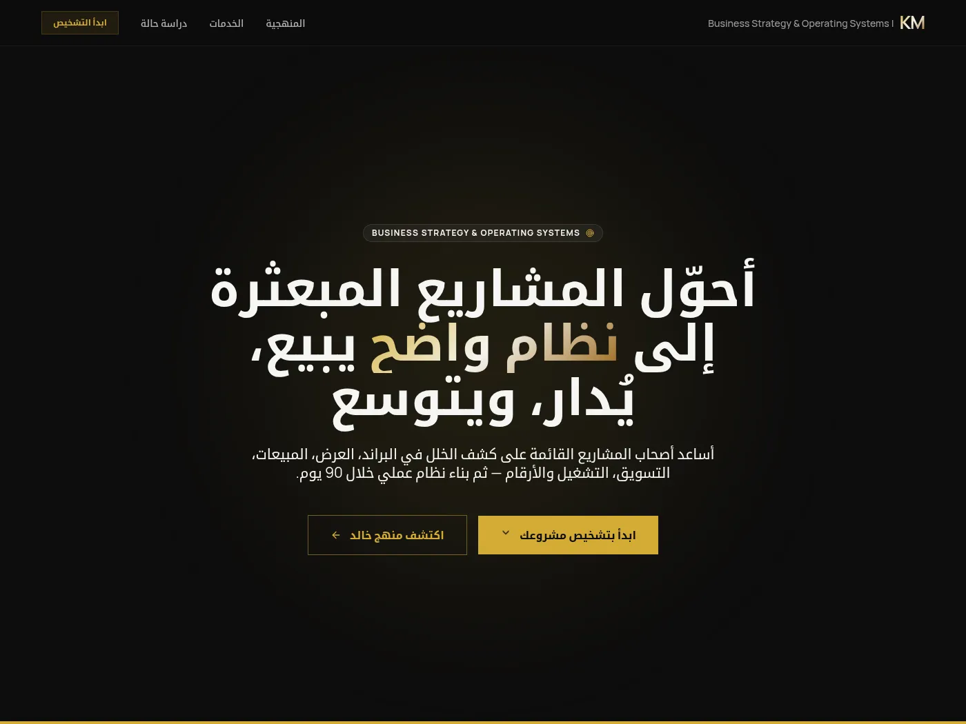 Khaled Mohammad Website Revamp