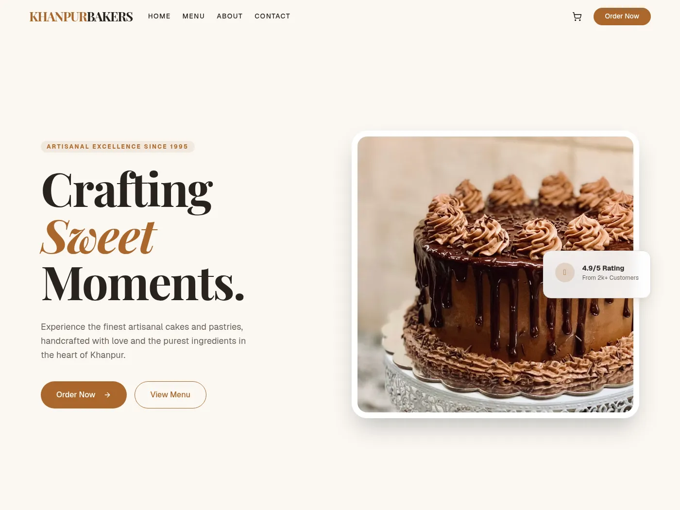 Khanpur Bakers Website