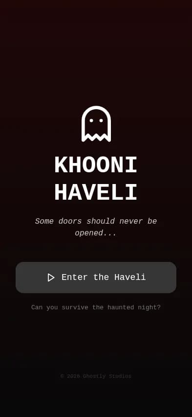 Khooni Haveli Horror Game
