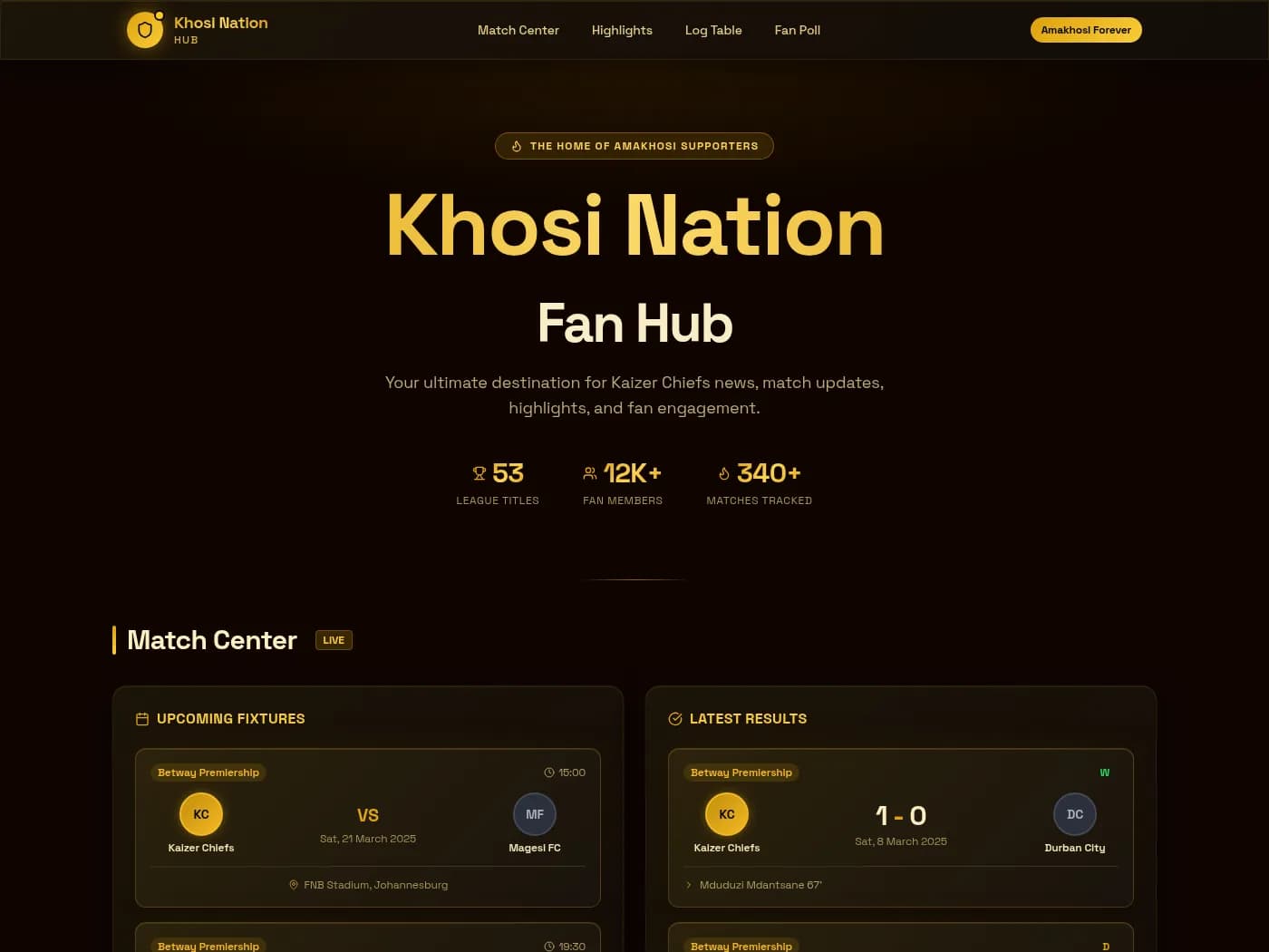 Khosi Nation Hub App