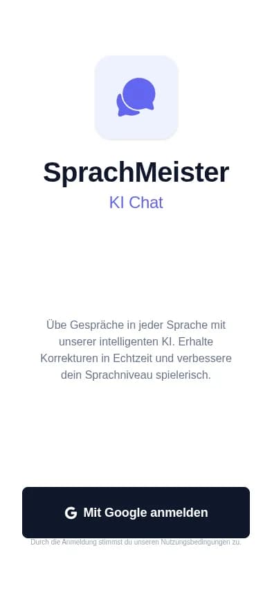 SprachMeister KI Chat