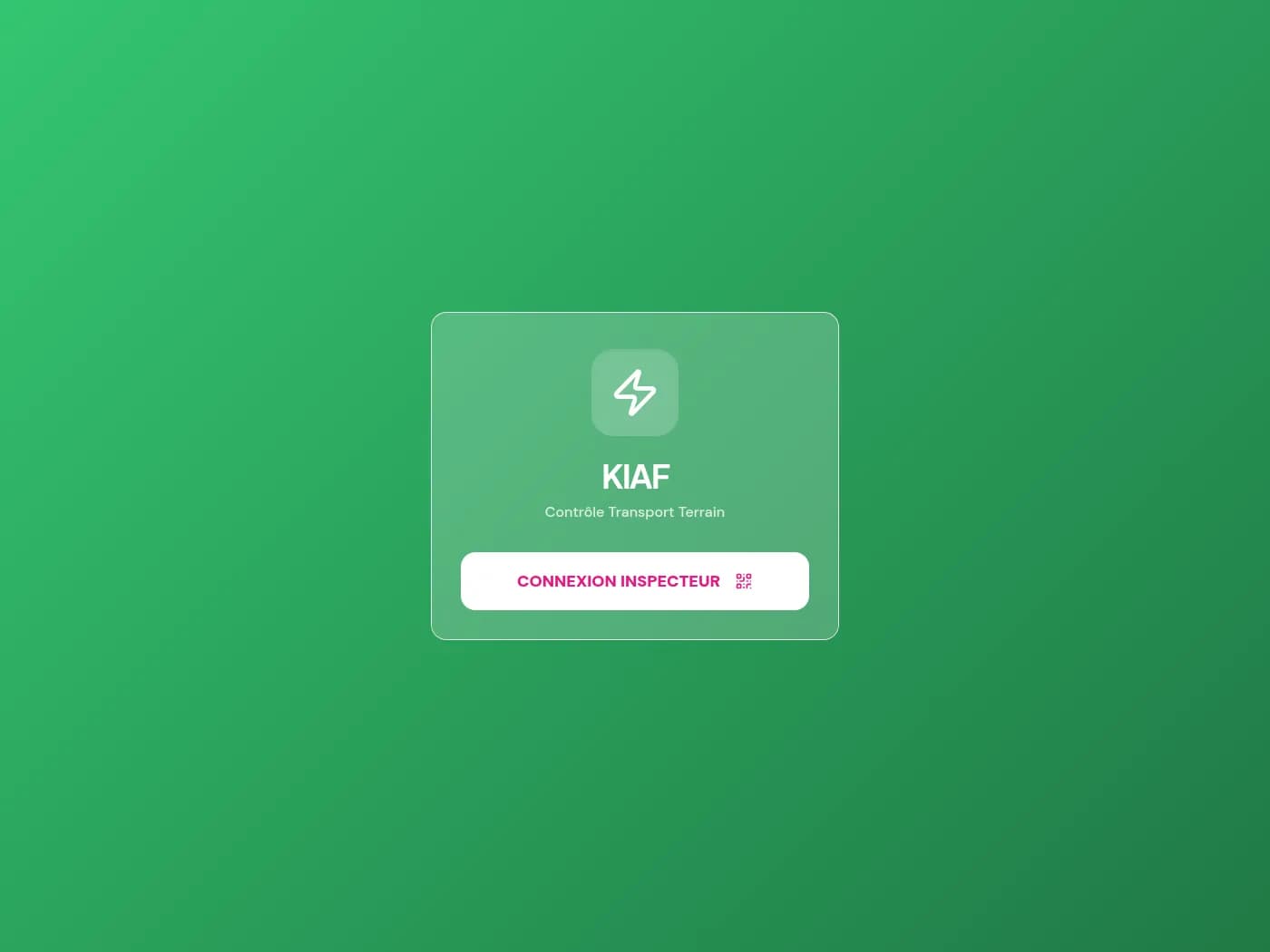 KIAF QR Control App