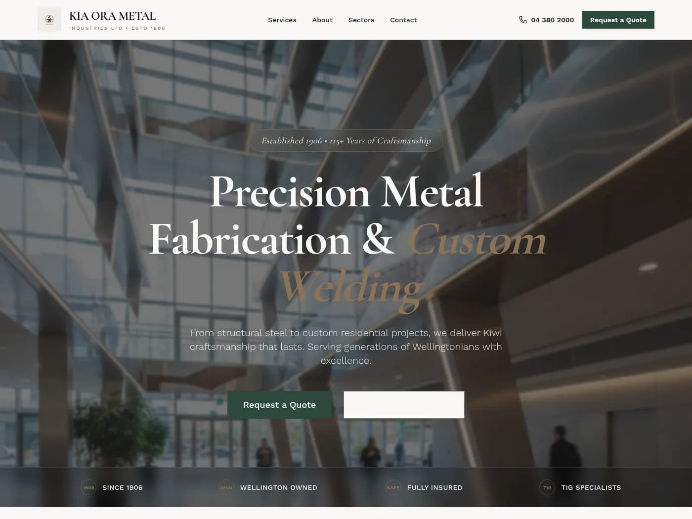 Heritage Metalworks Web