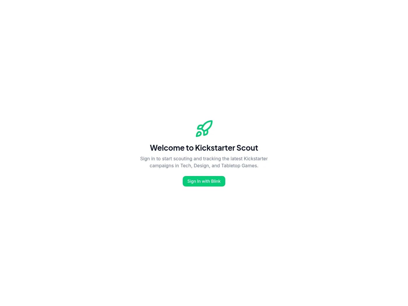 Kickstarter Scout Agent