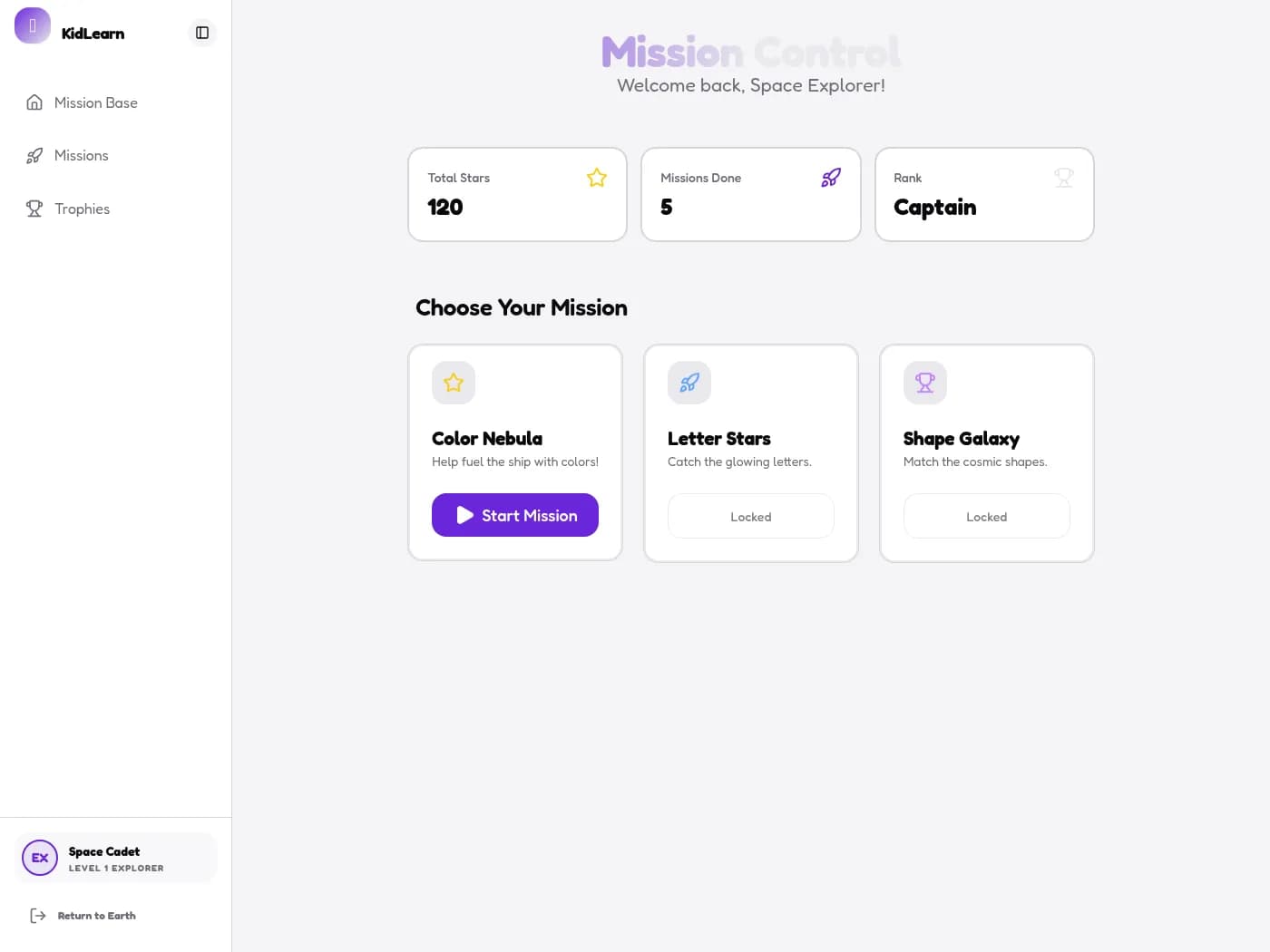 KidLearn Explorer