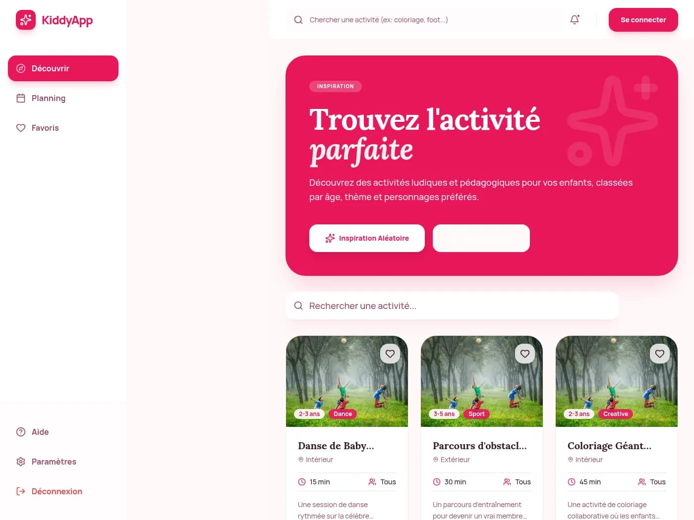 Activités Enfants Faciles