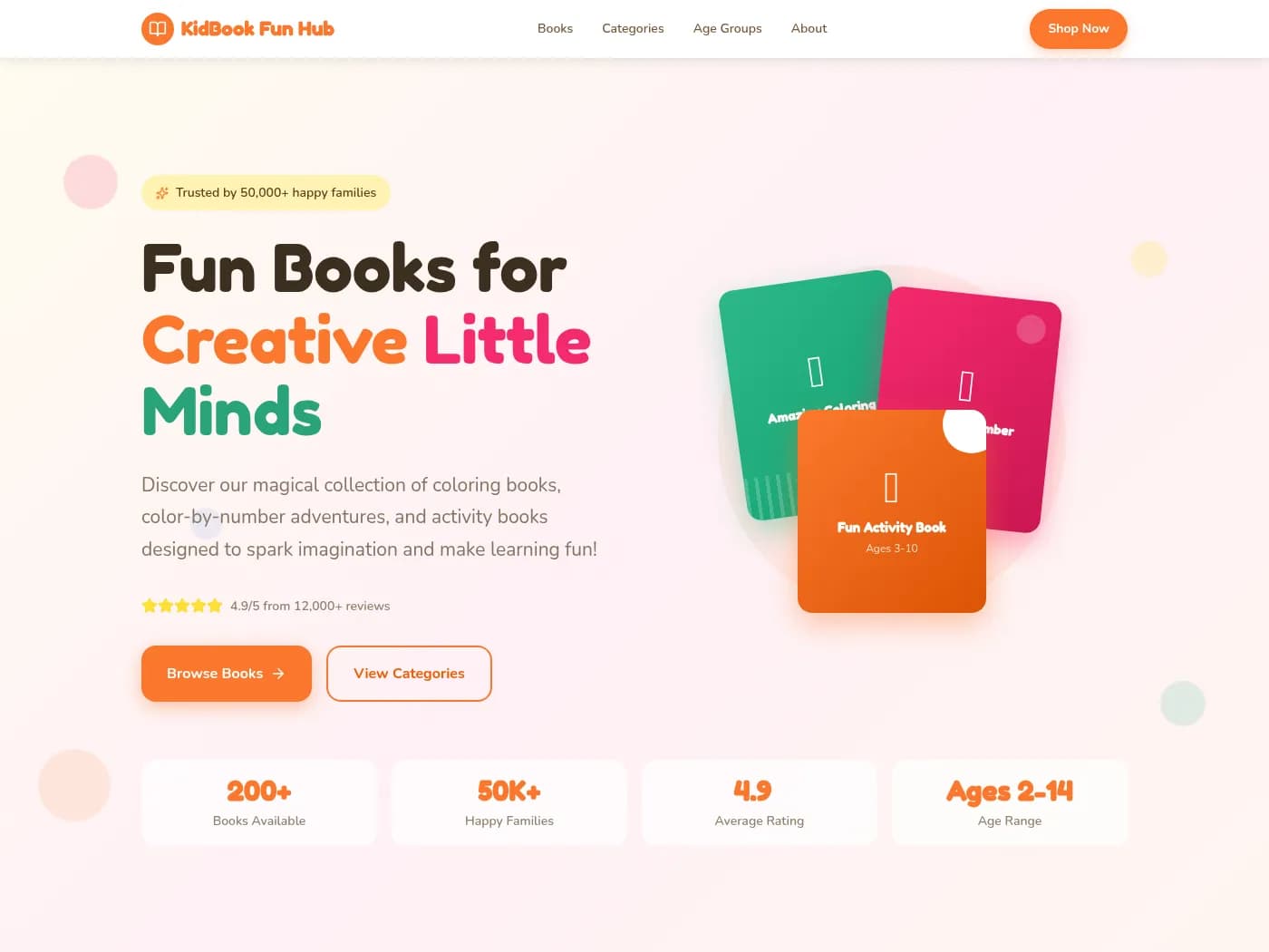 KidBook Fun Hub