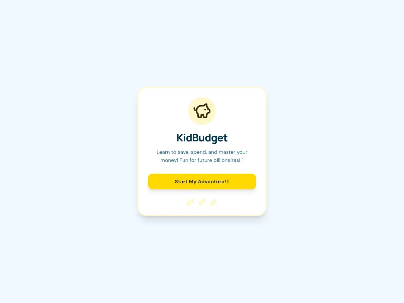 KidBudget Explorer