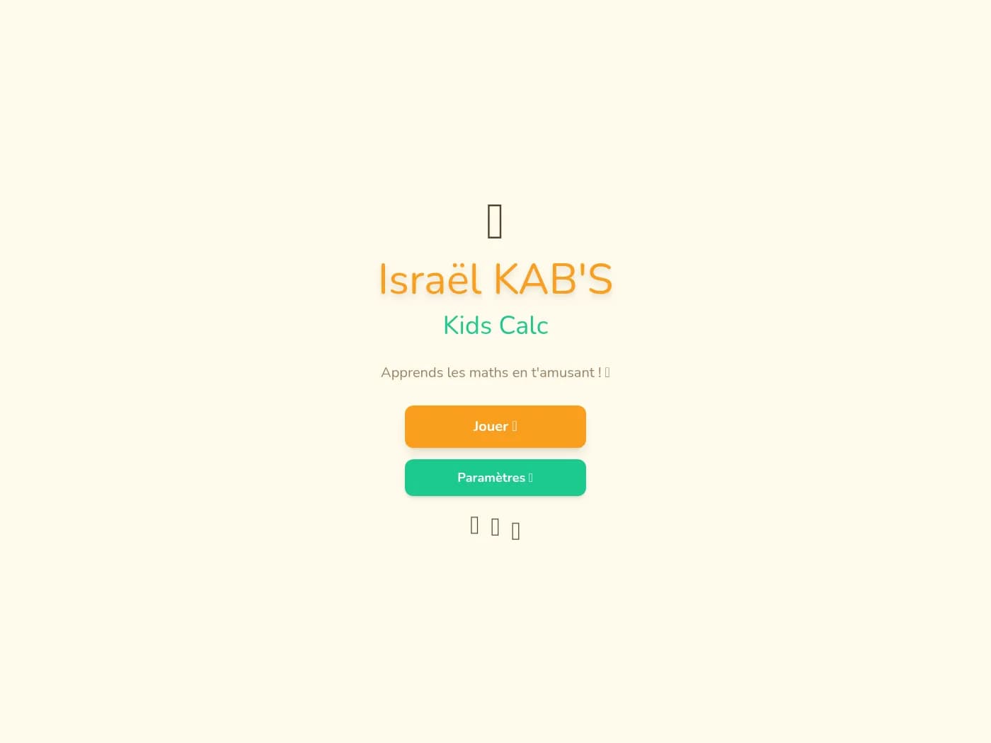 Israël KAB'S Kids Calc