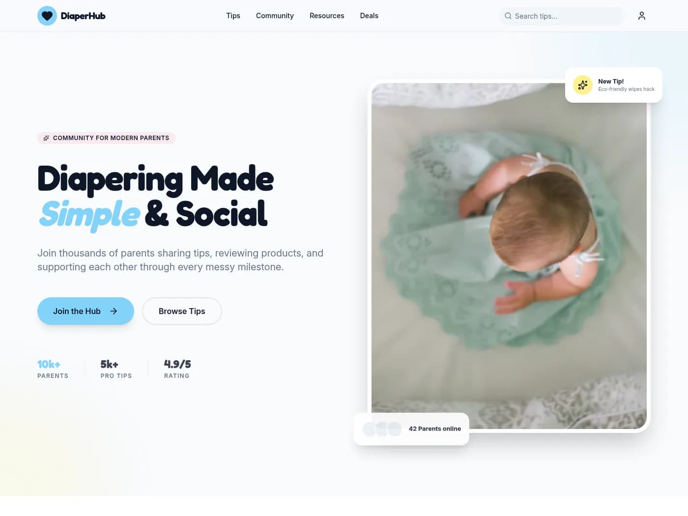 Diaper Community Hub