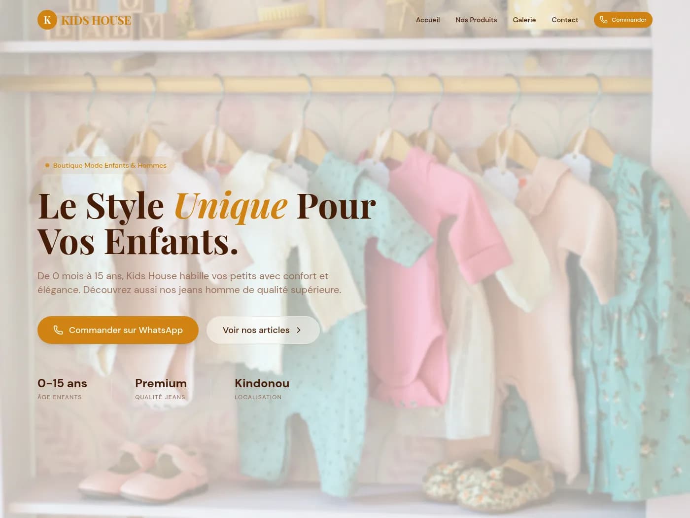 Kids House Boutique Web