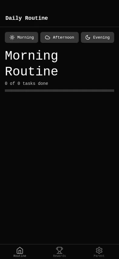 Kids Daily Routine App