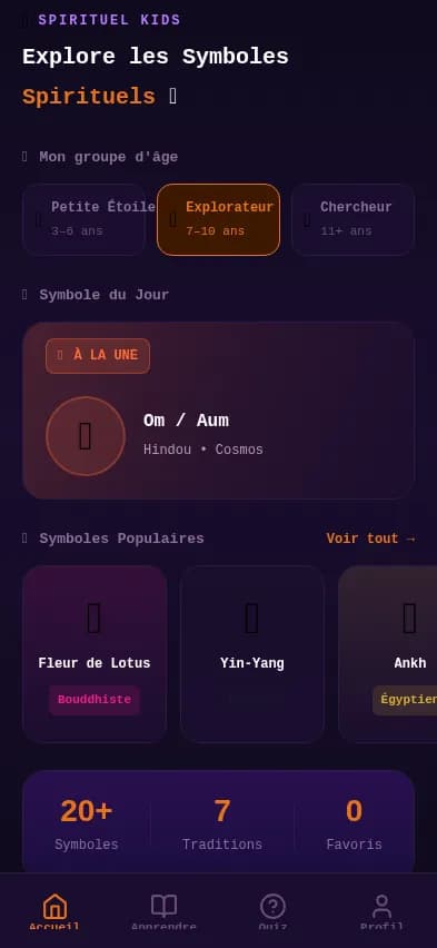 Spirituel Kids App