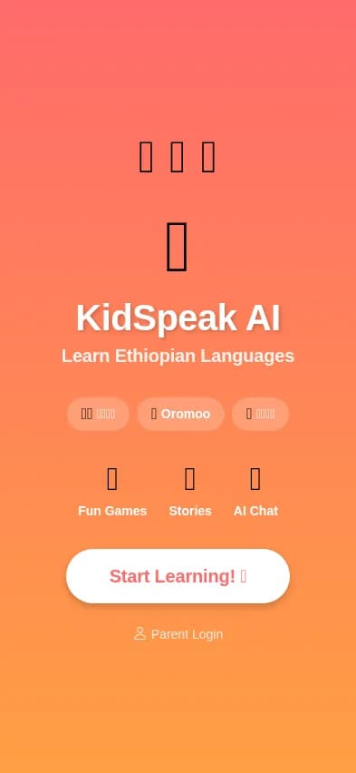 KidSpeak AI