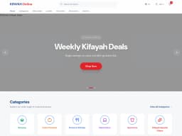 Kifayah Online Store Demo