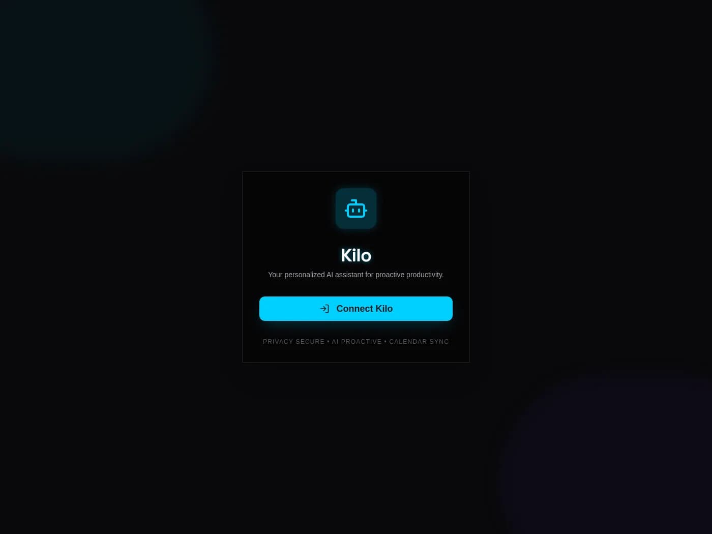 Kilo AI Assistant
