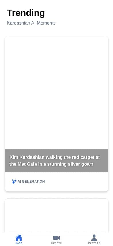 Kardashian AI Video Maker