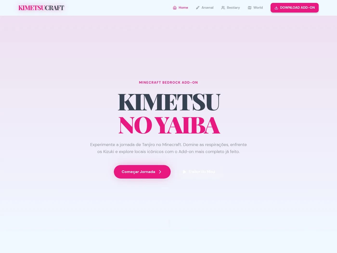 KimetsuCraft Add-on