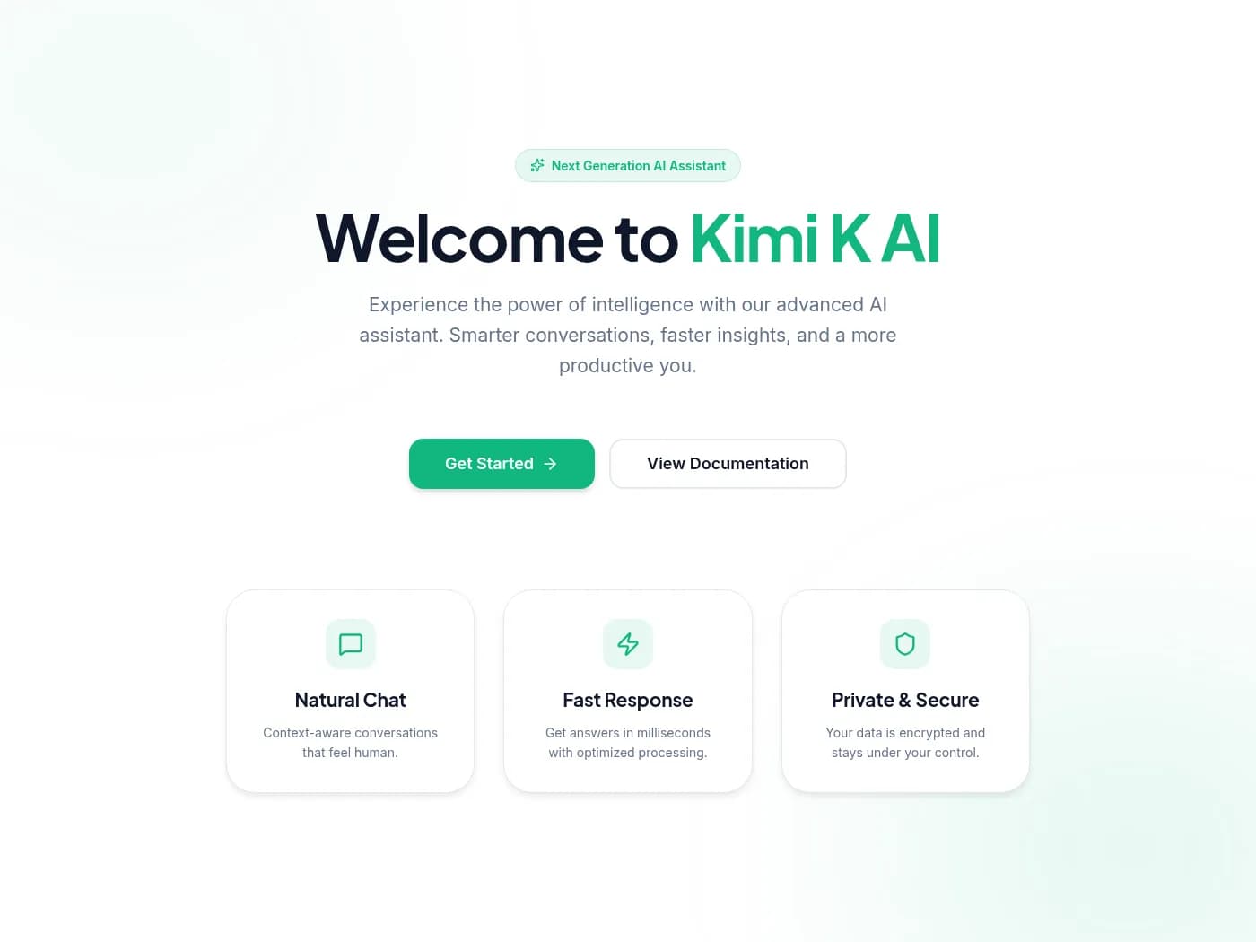 Kimi K AI Clone