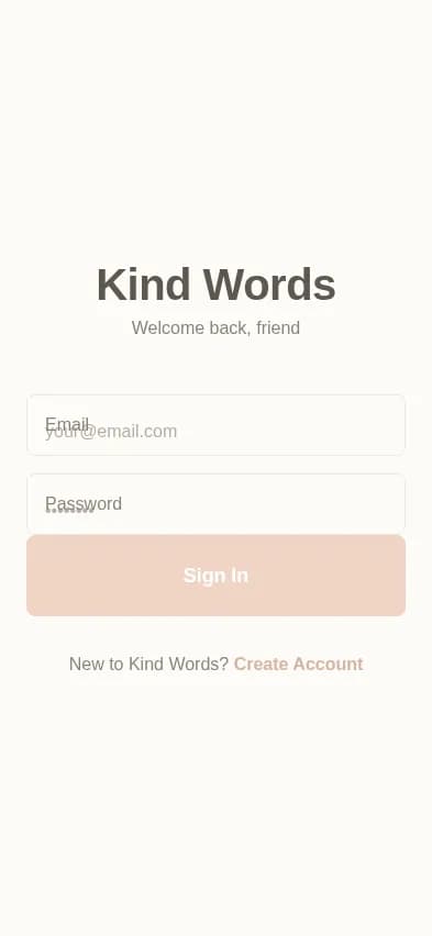 Kind Words Mobile