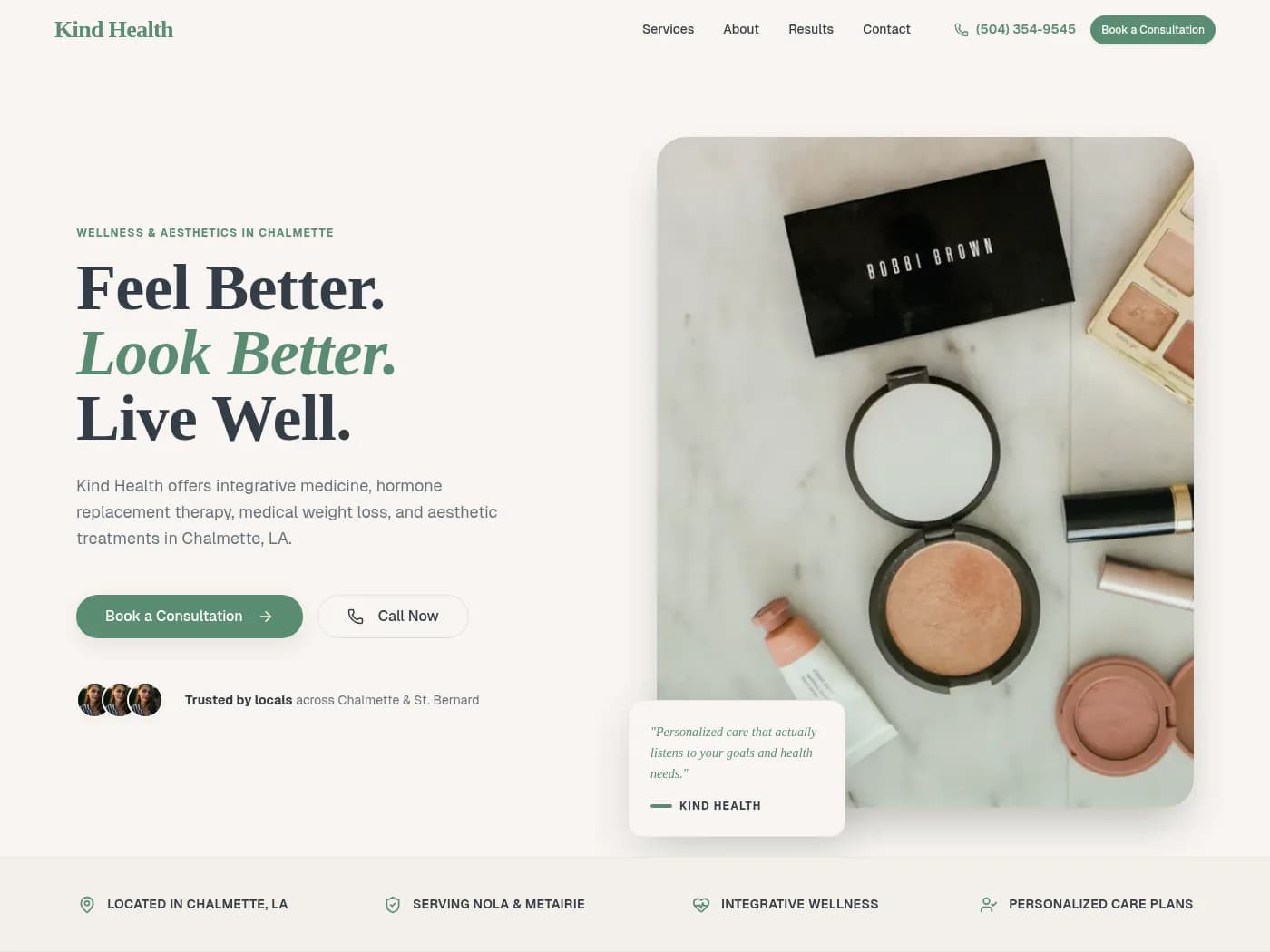 Kind Health Wellness Site