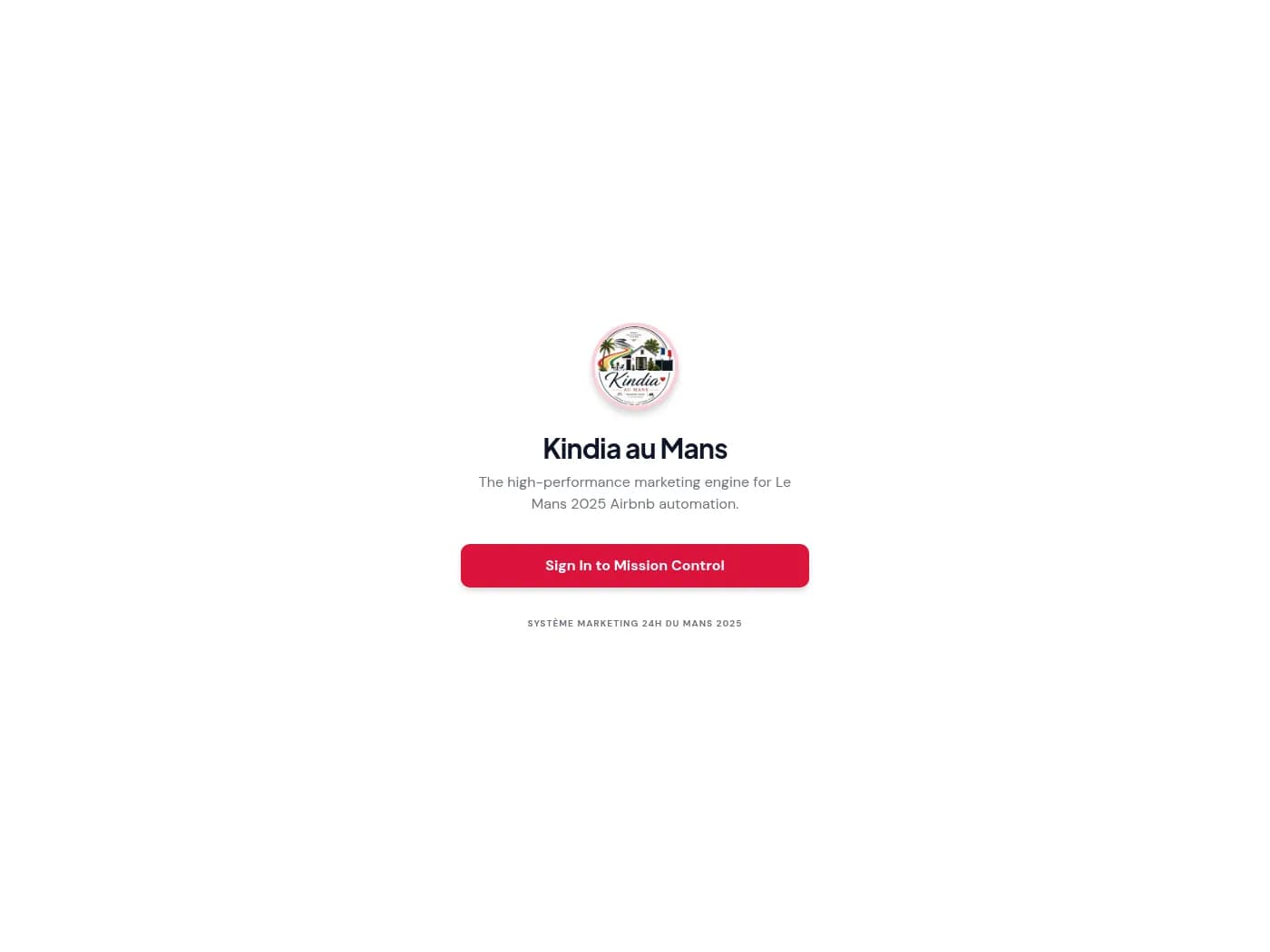 Kindia Race Booking Suite