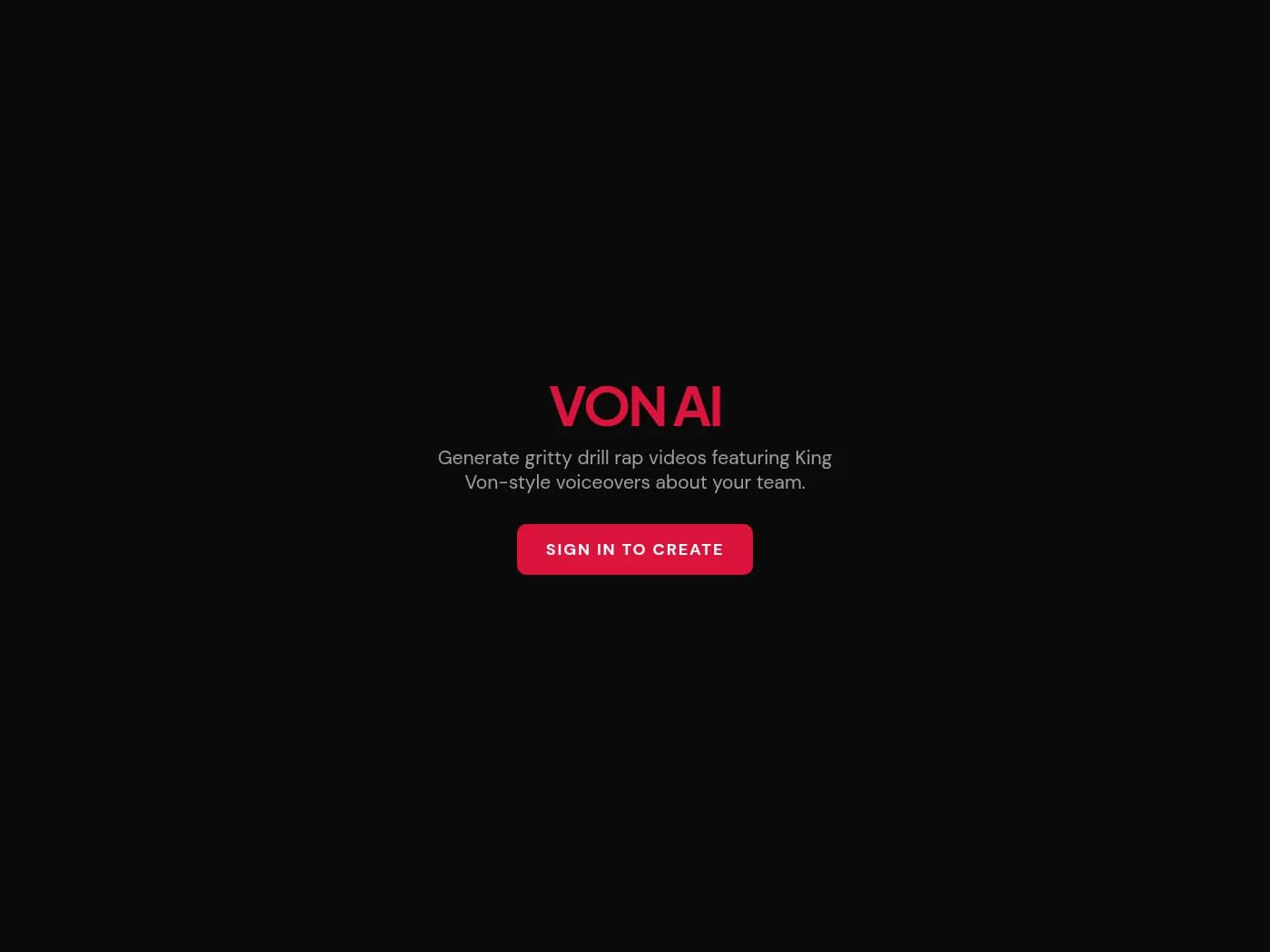 AI King Von Rap Video