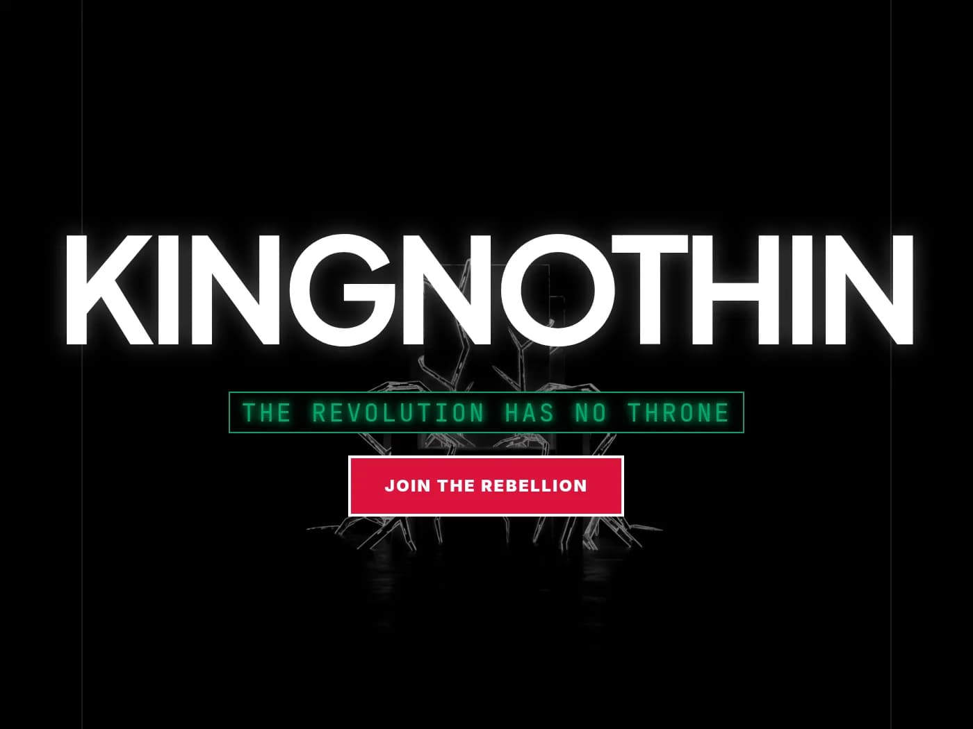KINGNOTHIN Landing Page