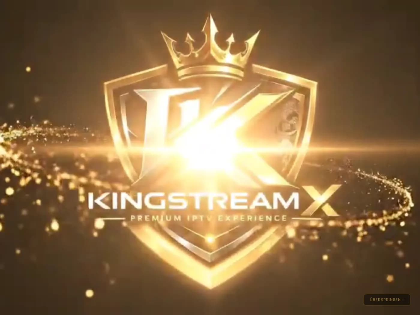 KingstreamX Premium IPTV UI