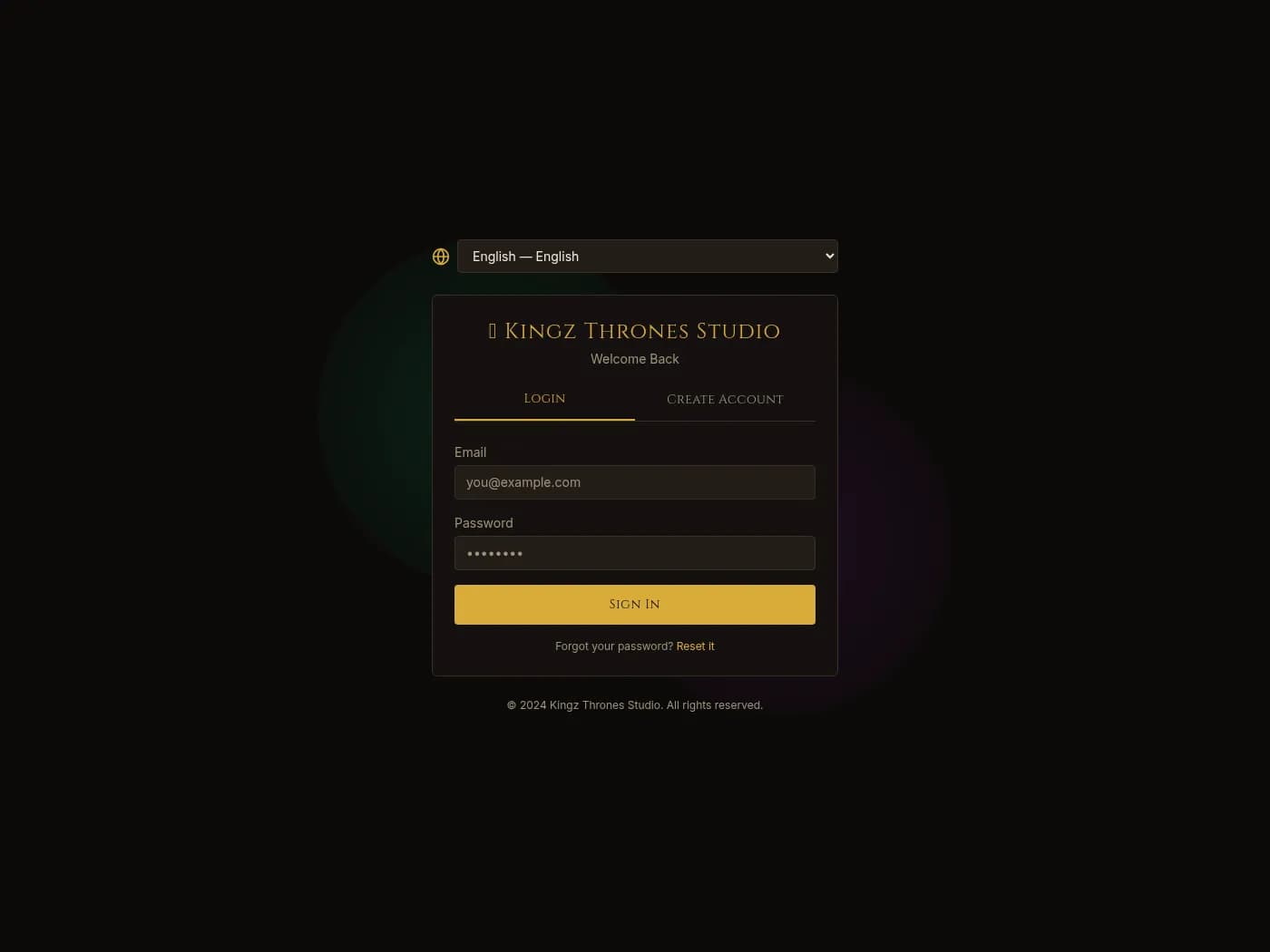 Kingz Throne Studio Clone
