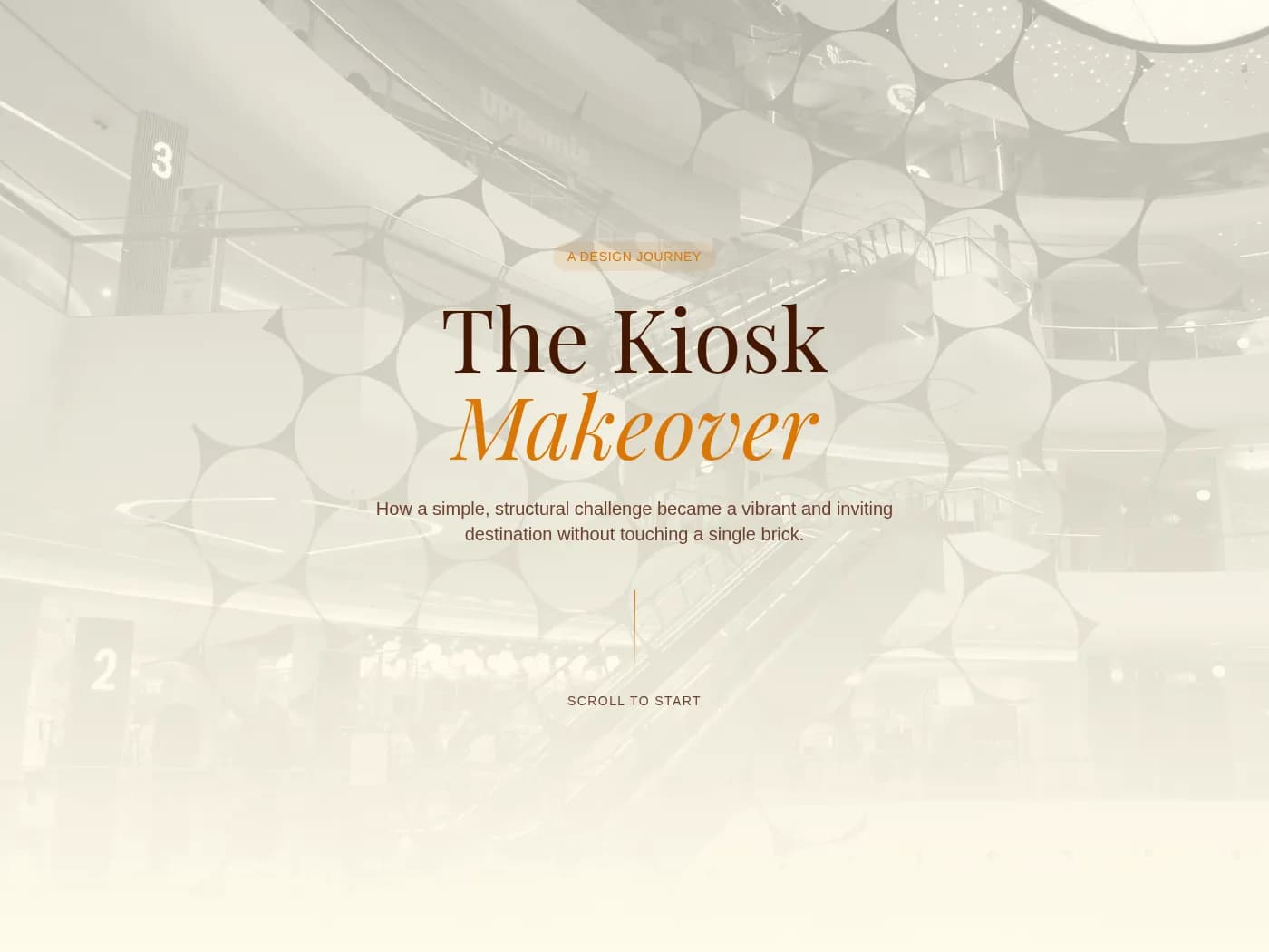 Kiosk Makeover Journey