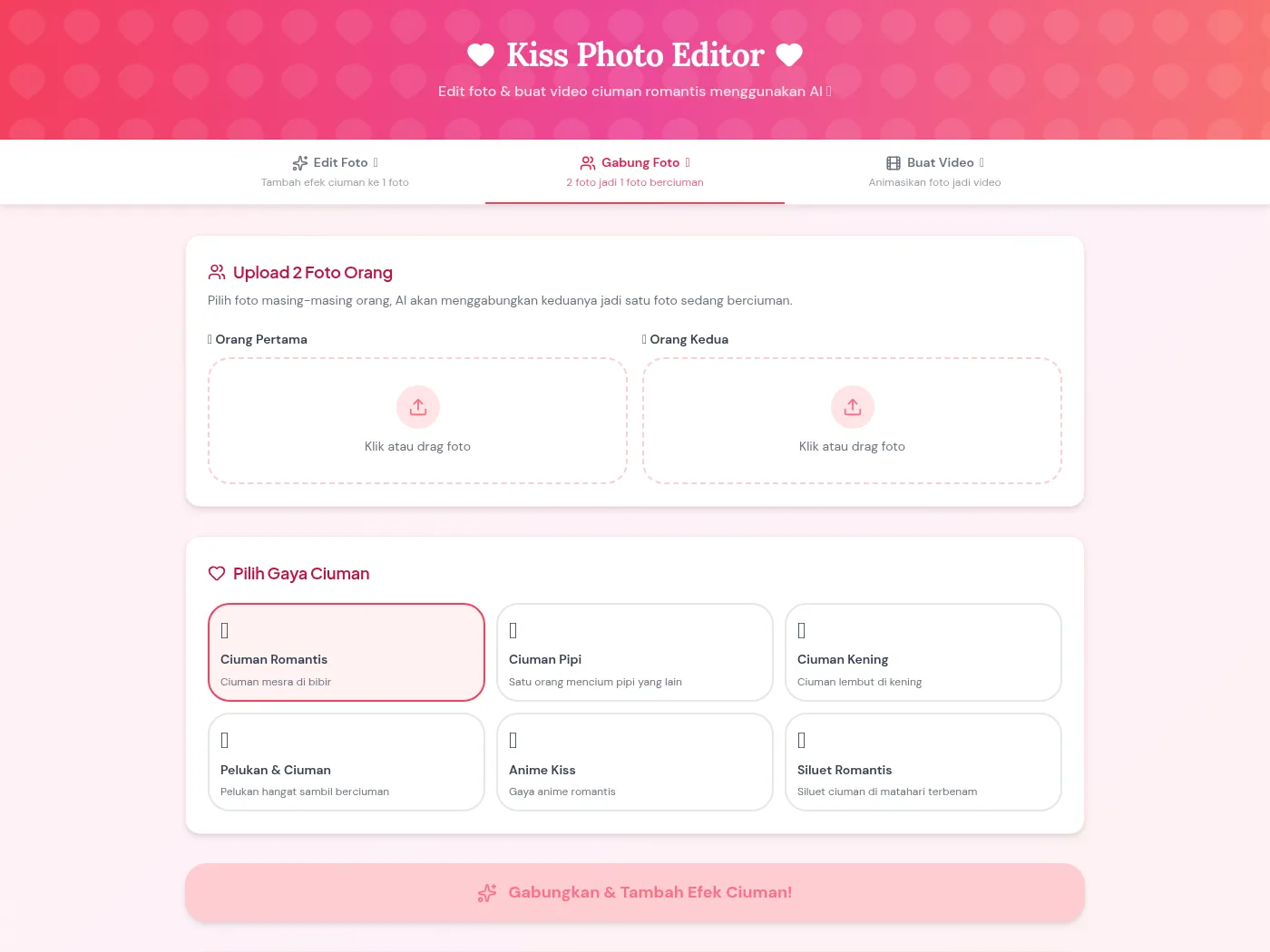 Kiss Photo Editor