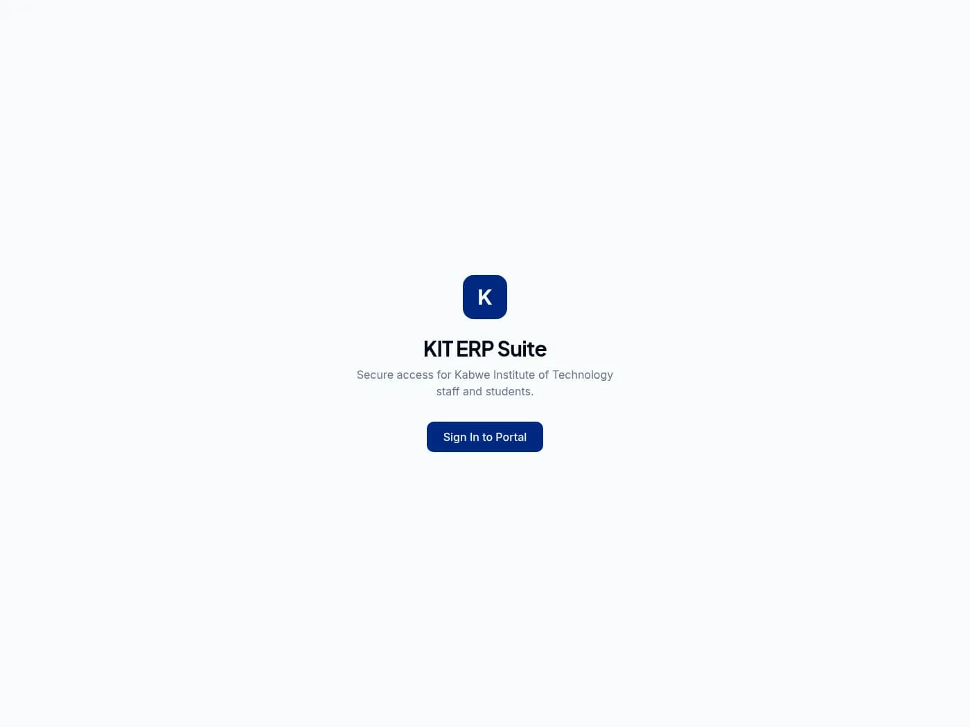 KIT ERP Suite