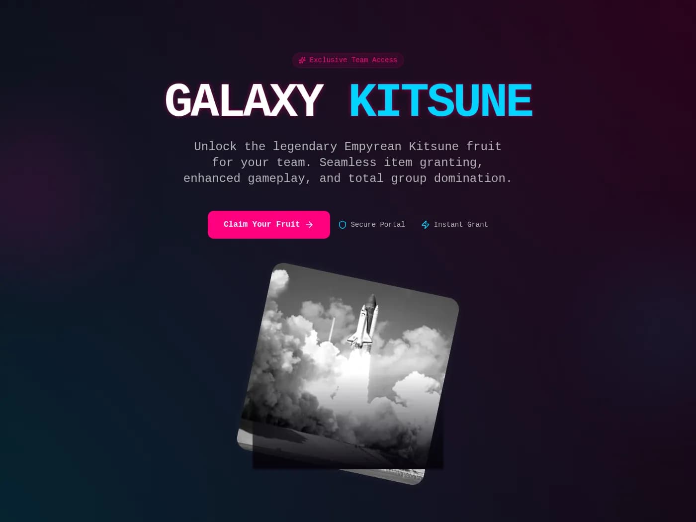 Galaxy Kitsune Grant Portal