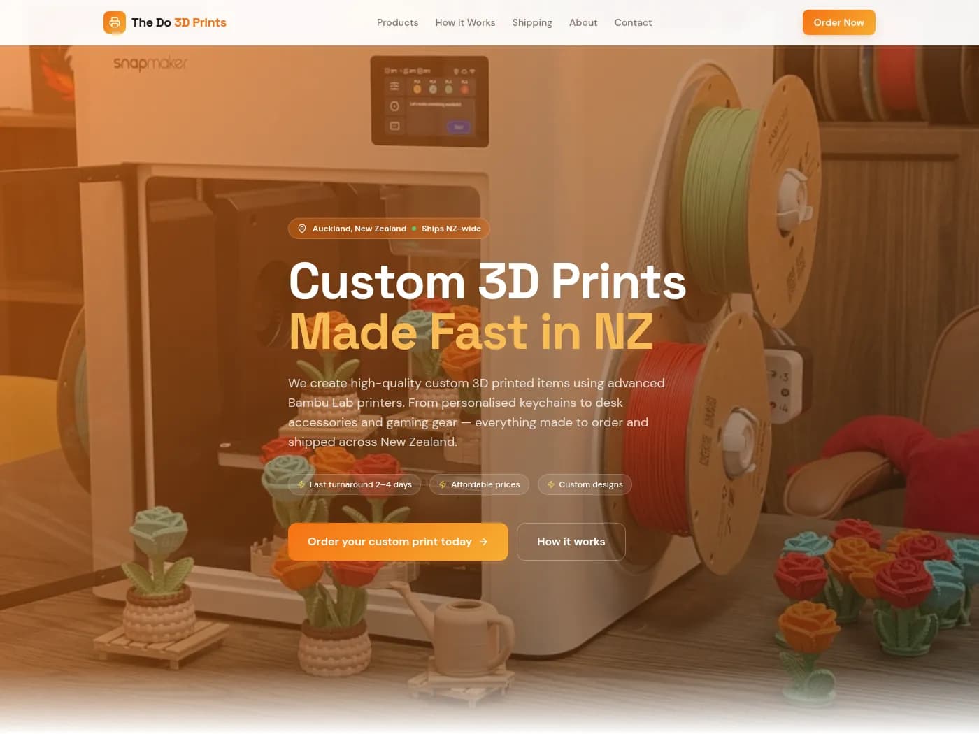Kiwi 3D Prints