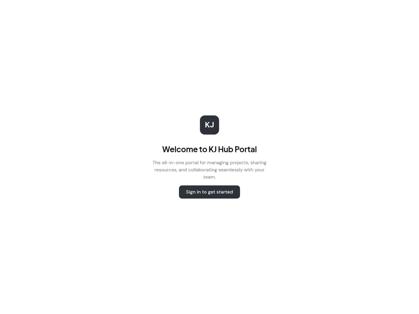 KJ Hub Portal