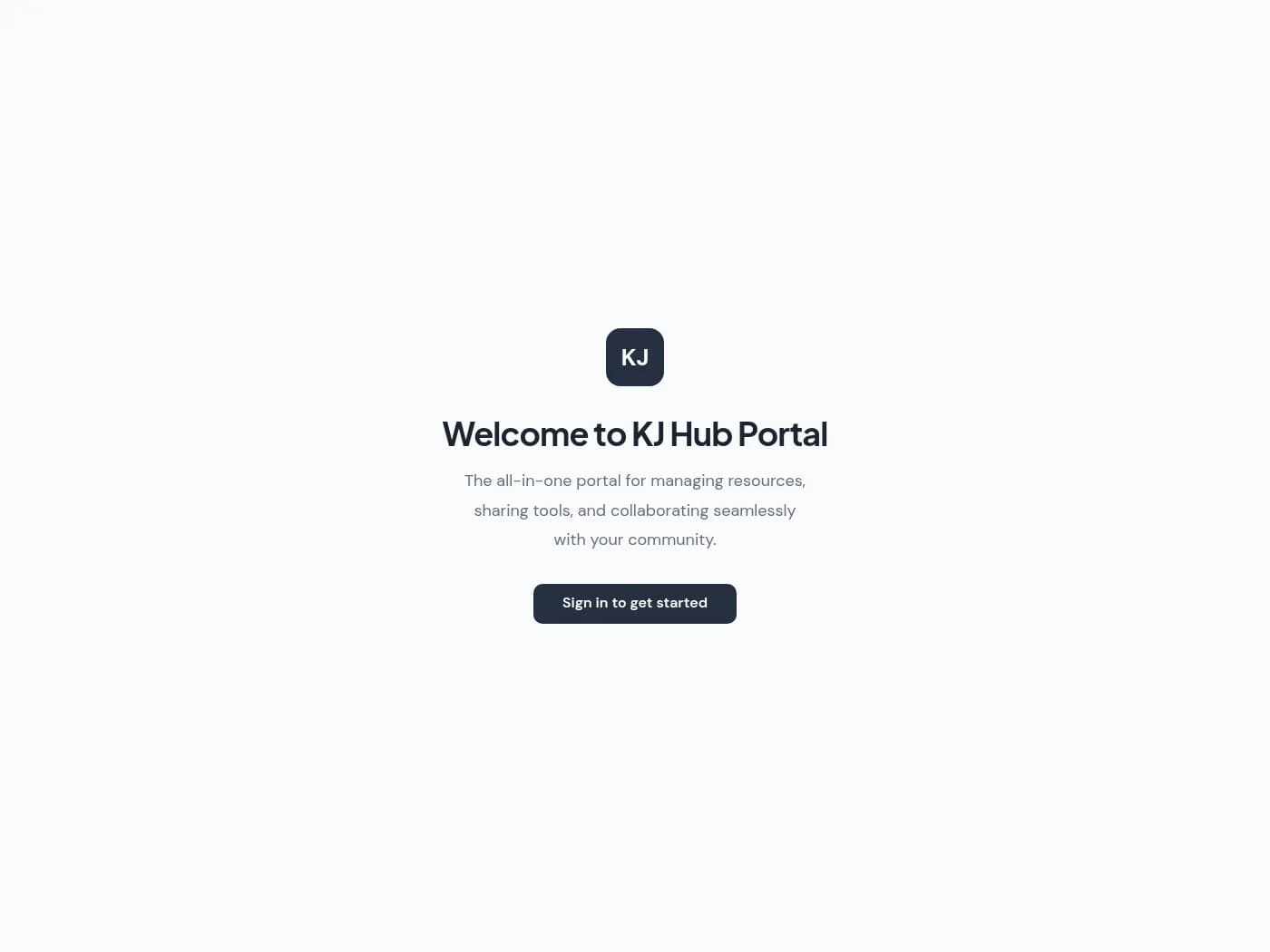 KJ Hub Portal