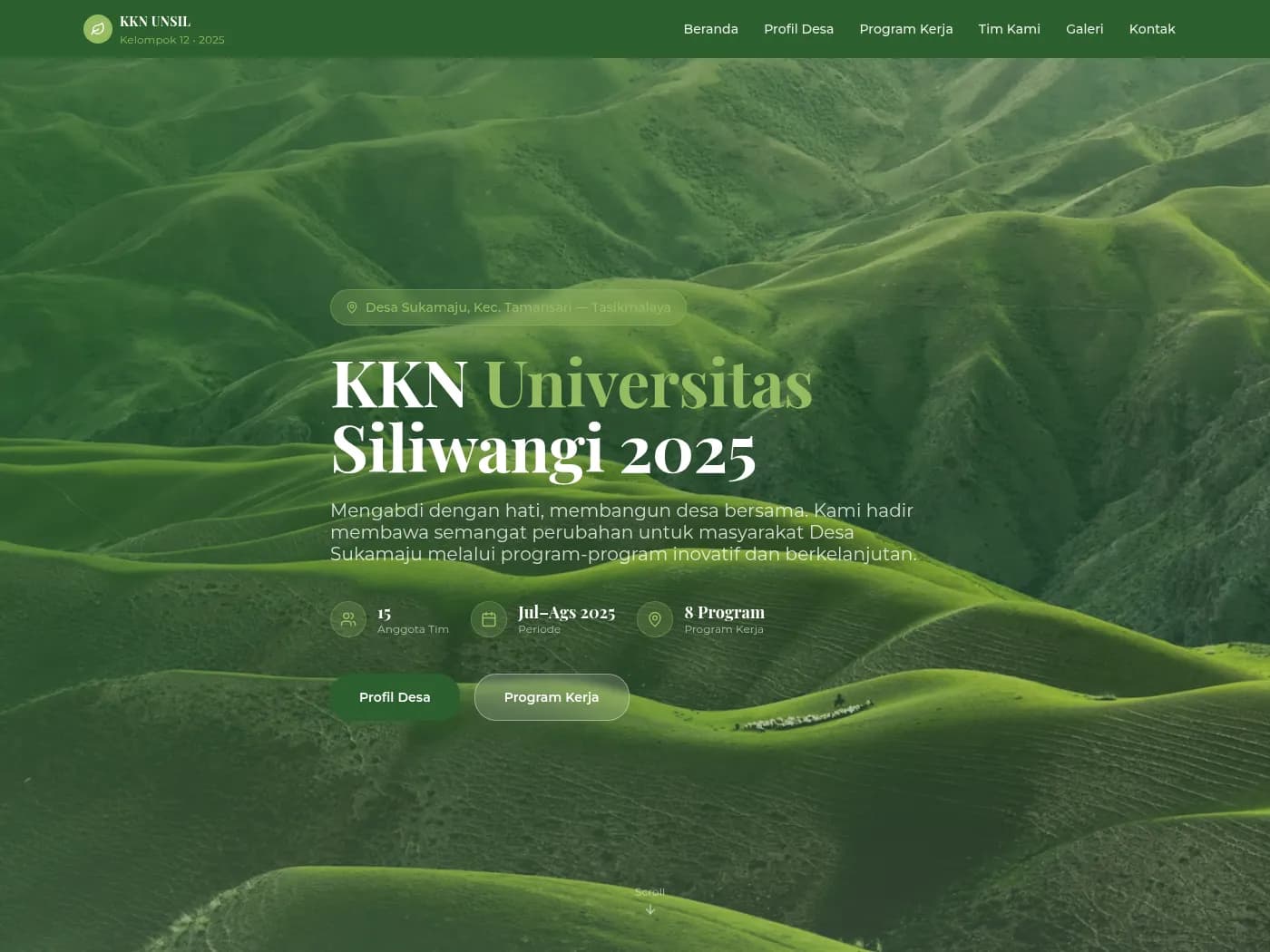 KKN Unsil Green Site