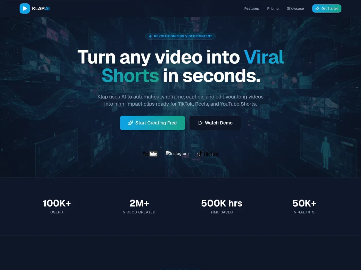 Klap AI Video Clone