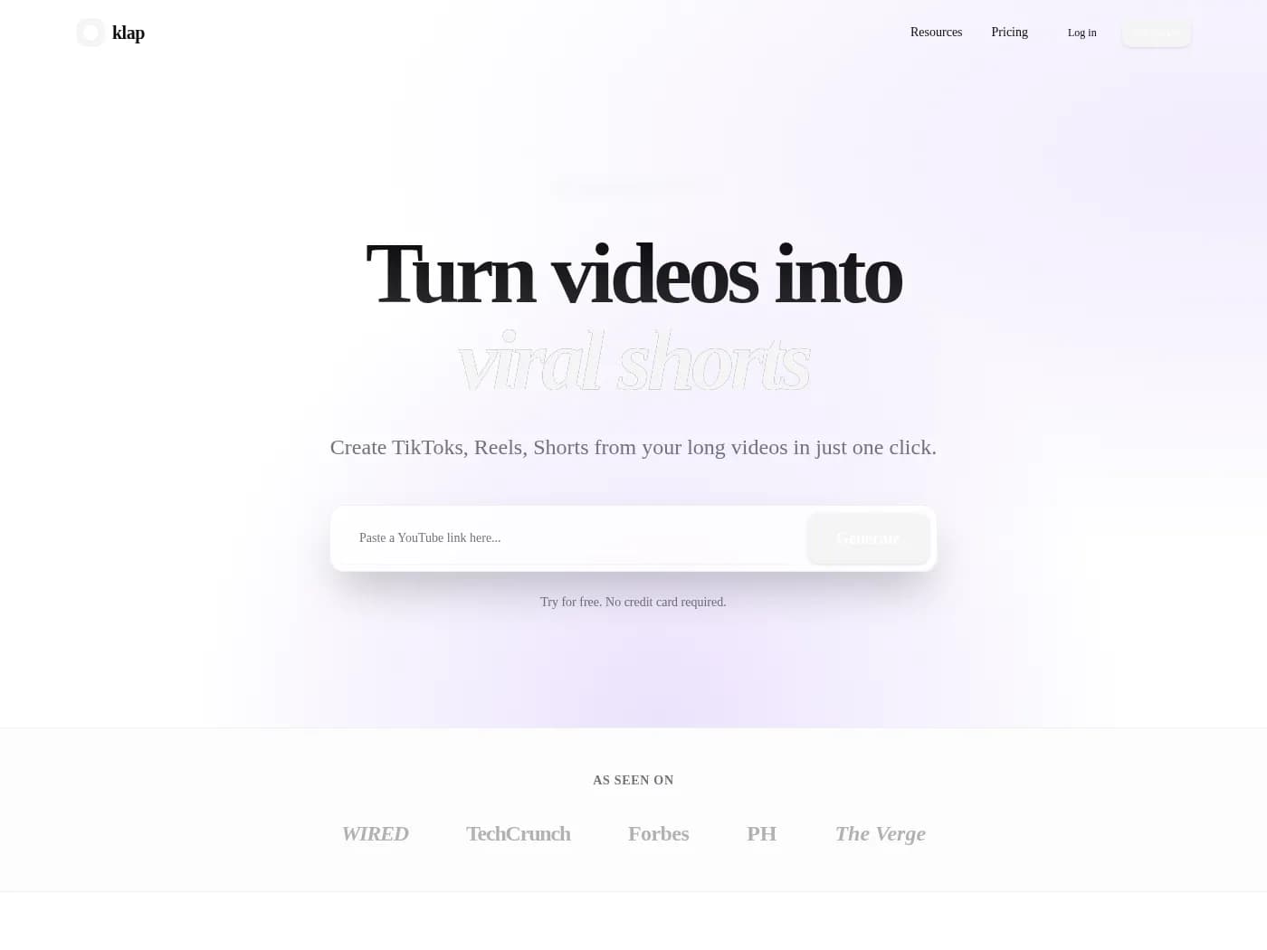 Klapp App Clone