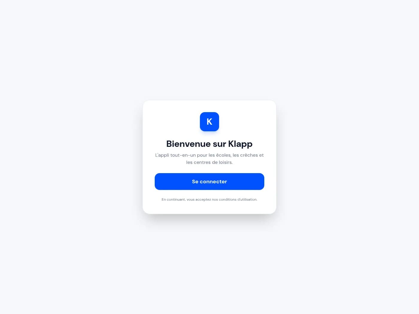 Klapp App Clone