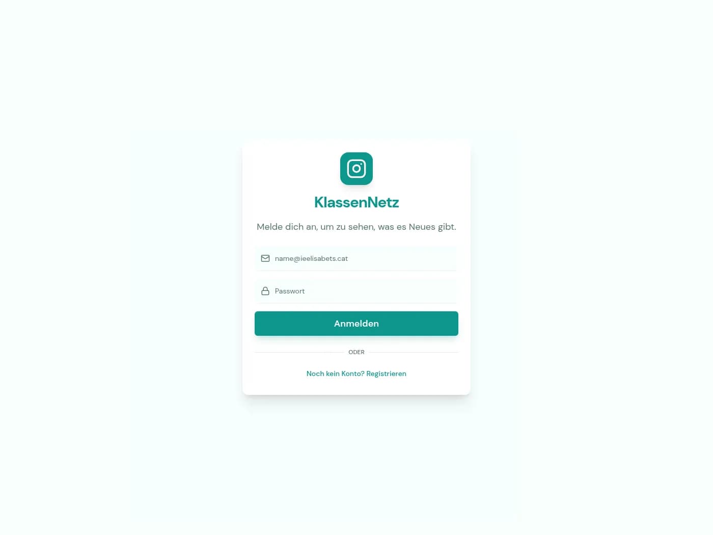 KlassenNetz Social Platform